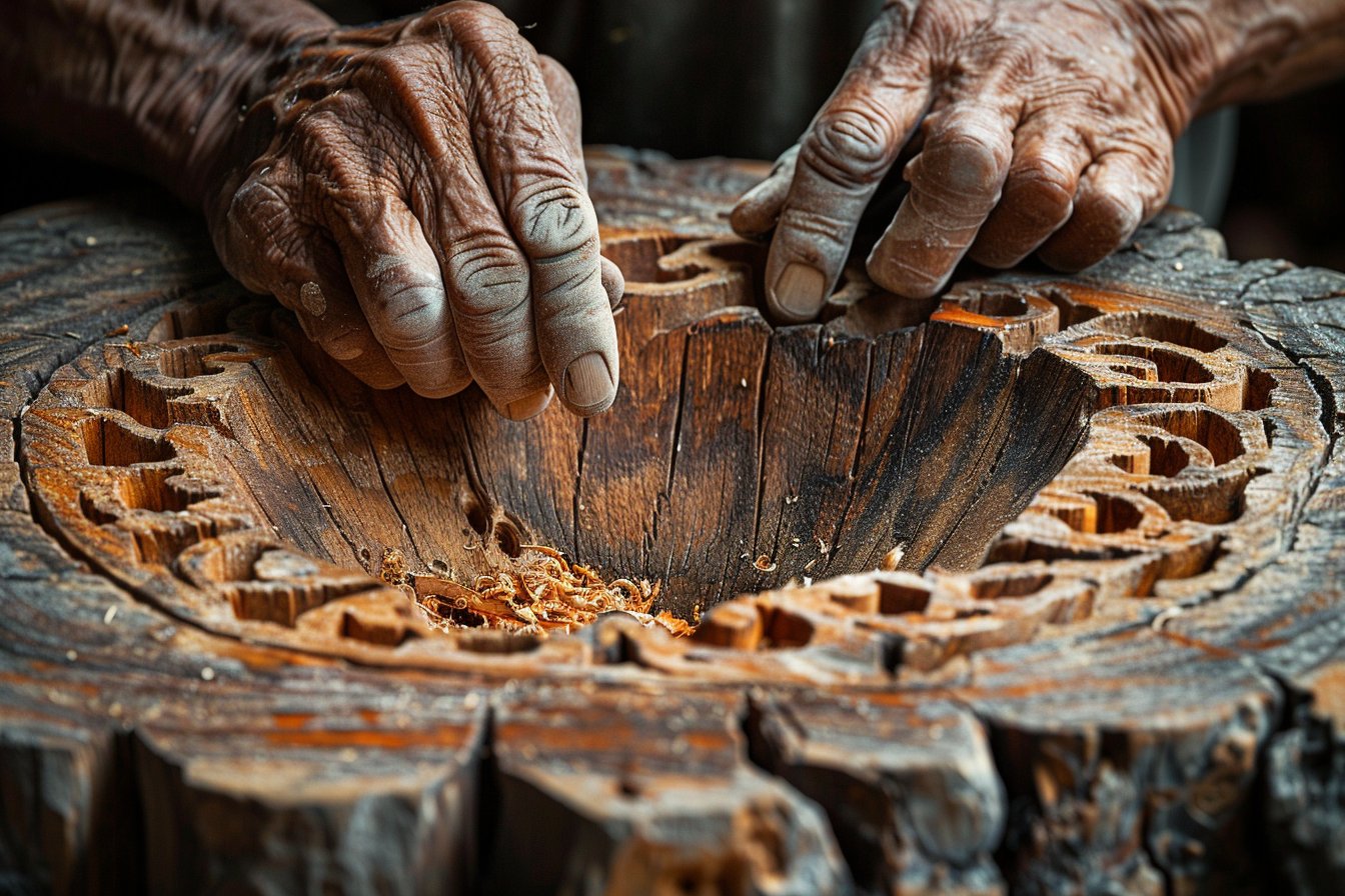 Guide complet pour creuser un trou dans le bois : méthodes et astuces ...