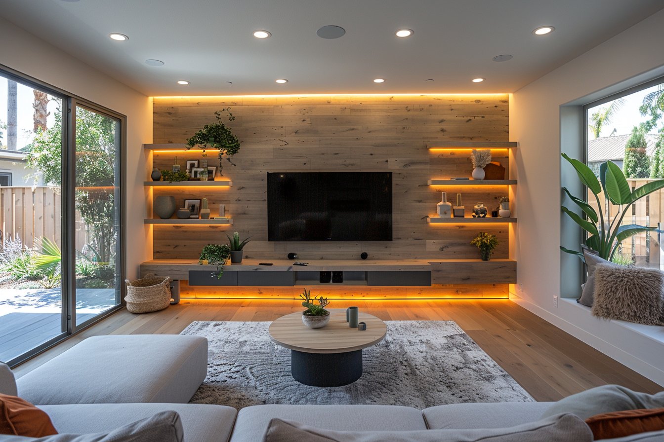 Transformez votre espace TV : Comment décorer le mur de votre ...